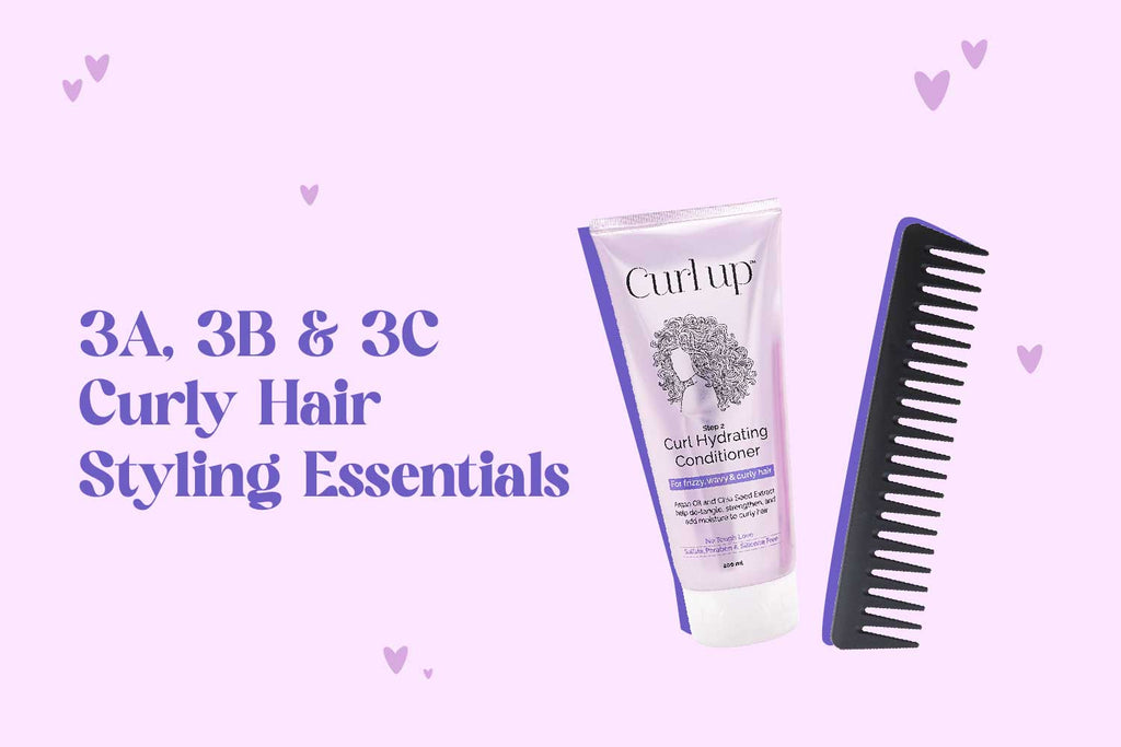 3A, 3B & 3C Curly Hair Styling Essentials