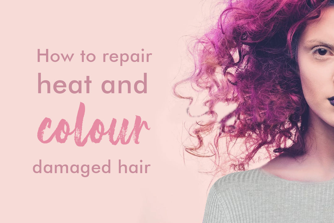 How to repair heat and colour damaged hair using CG method - Letscurlup ...