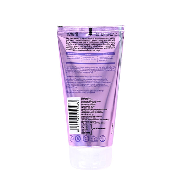 Advanced Frizz Control Strong Hold Gel